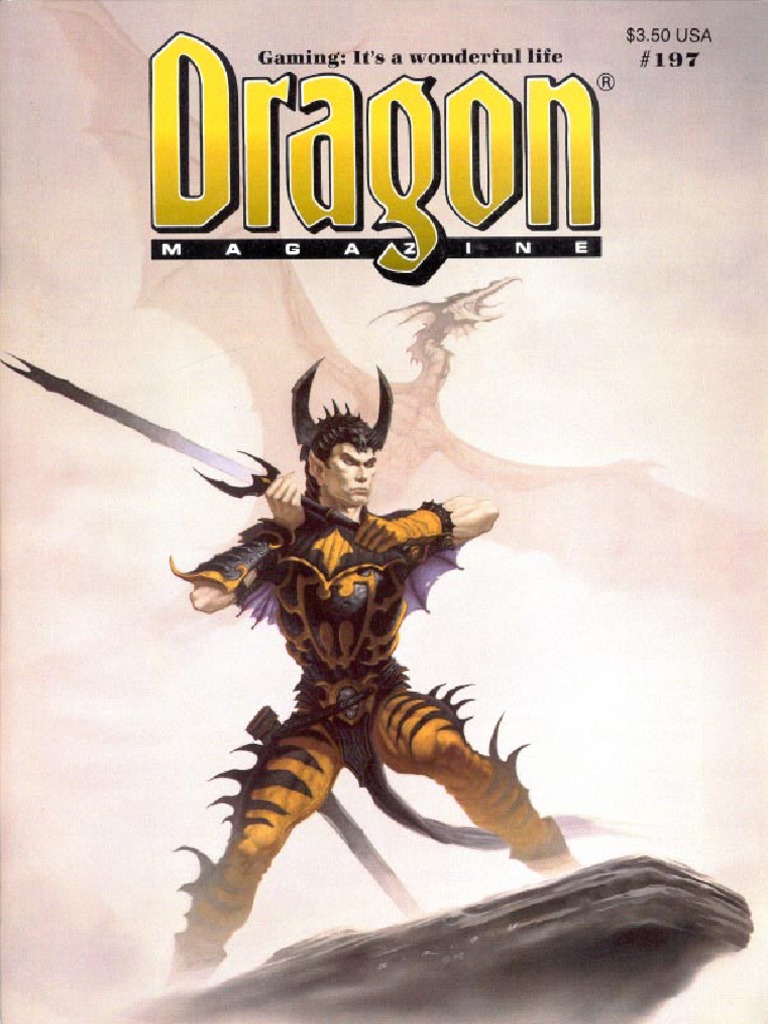 Dragon Magazine 197 | PDF | Dungeons & Dragons | Mail