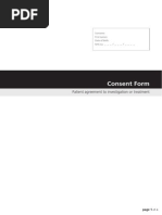High Risk Consent Form | PDF | Surgery | Consent