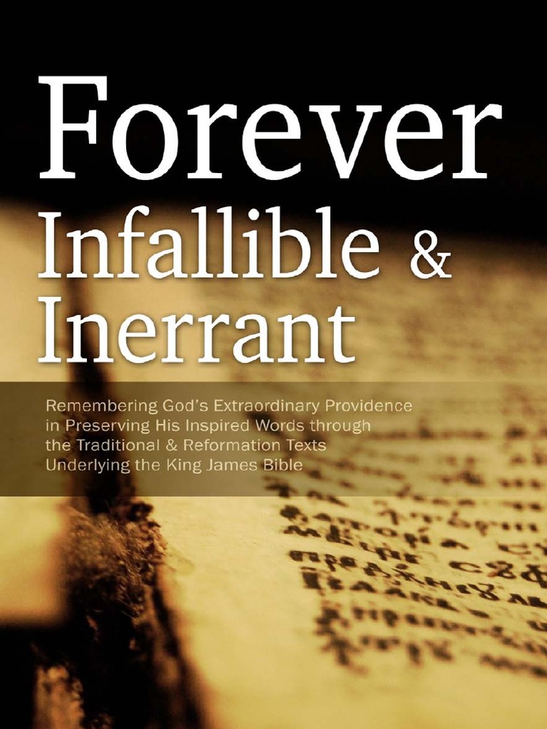 Forever Infallible in Errant (Jeffrey Khoo) | PDF | Biblical Inerrancy ...