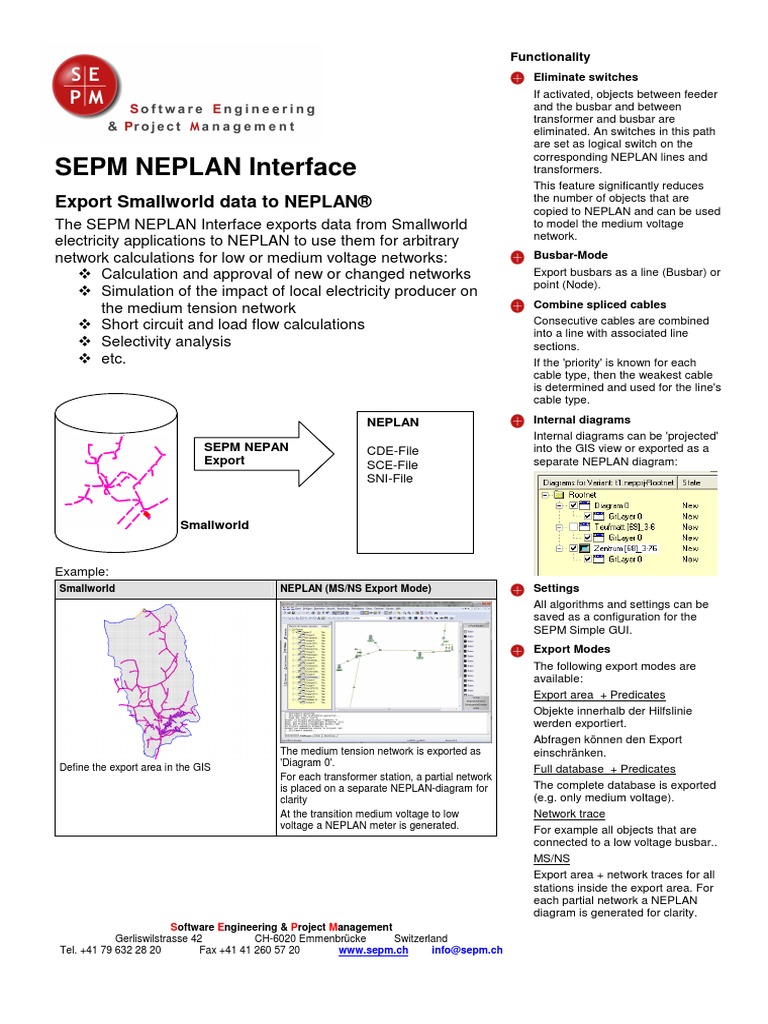 Sepm Neplan | PDF | Geographic Information System | Transformer