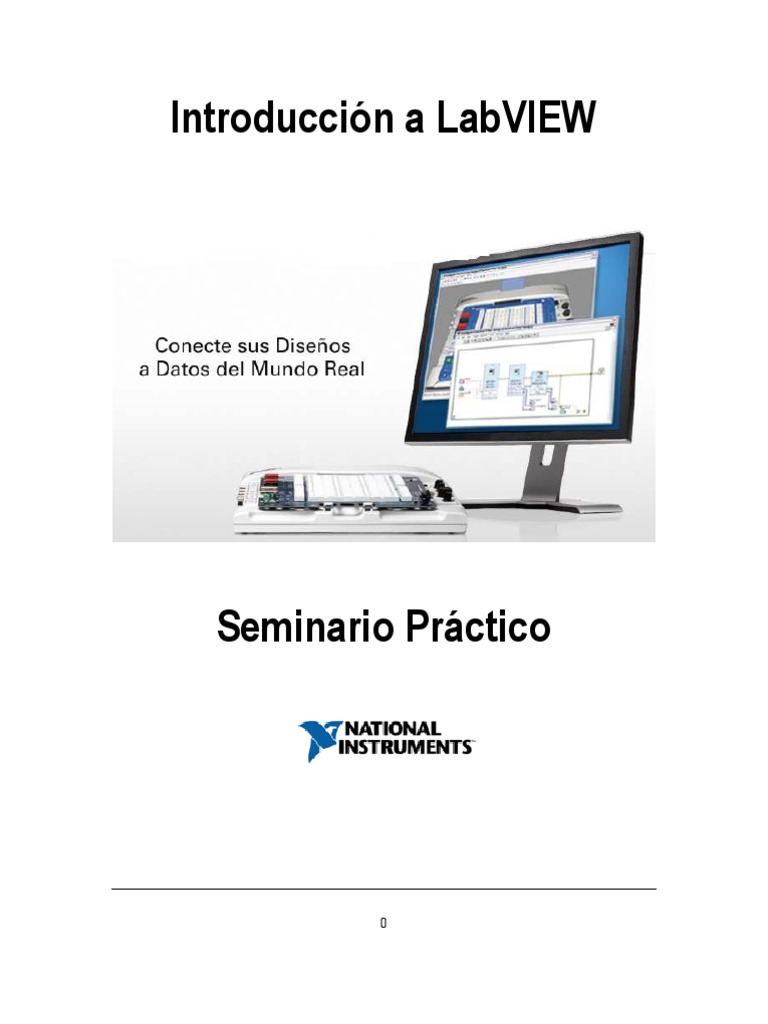 Manual de Ejercicios Introduccion A LabVIEW | PDF | Point and Click | Ventana (informática)