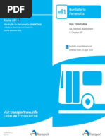 Route 10 Public Bus Timetable Casuarina To Darwin | PDF | Public ...