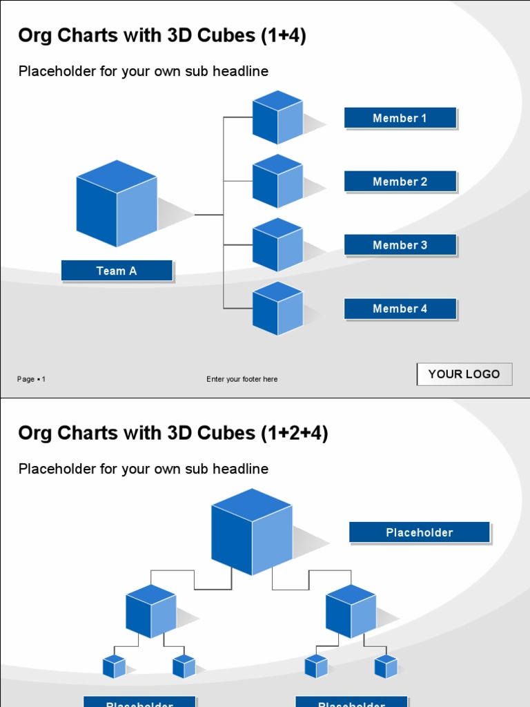 3D Org Charts | PDF
