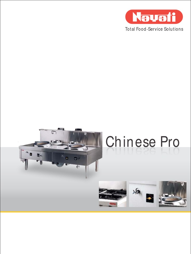Chinese Pro Chinese Pro Chinese Pro: Total Food-Service Solutions | PDF