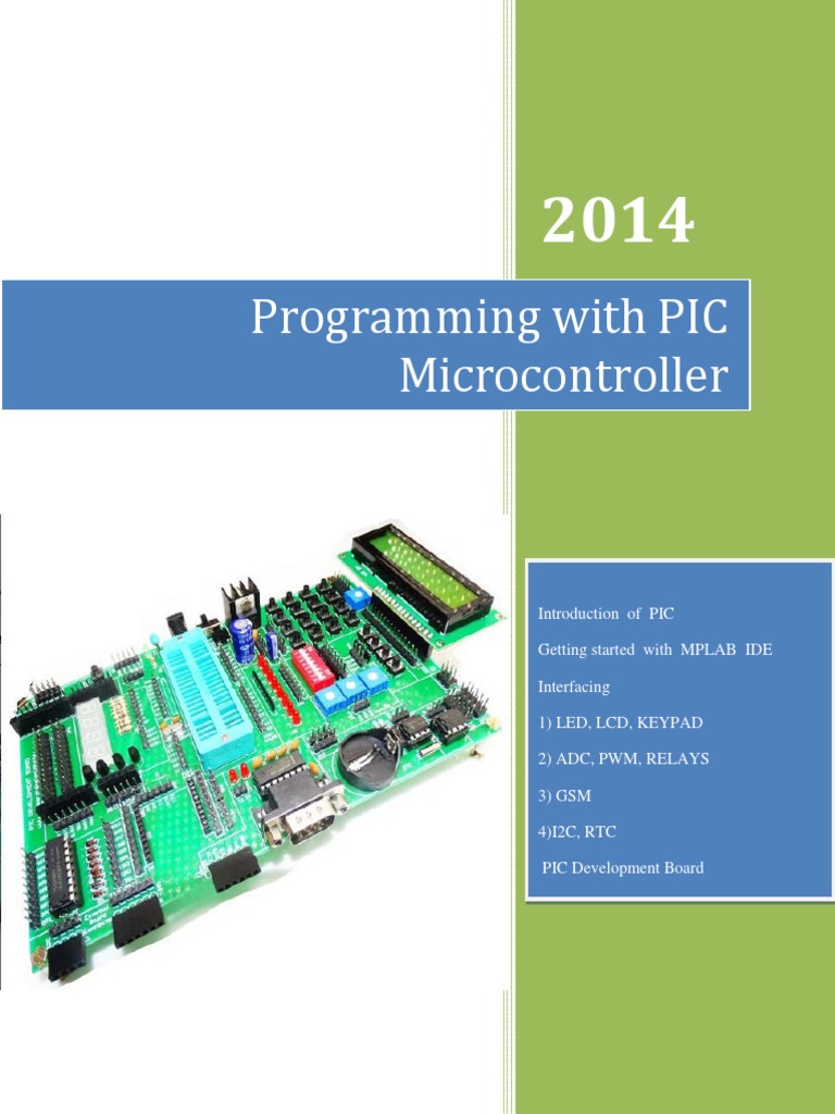 Programming PIC Microcontroller Guide | PDF | Computers