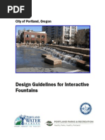 Fountain Design and Construction Guide | PDF | Fountain | Pump