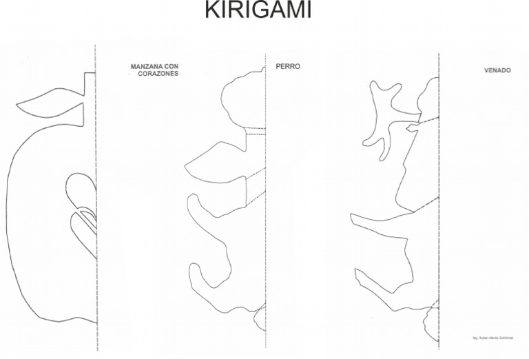 Patrones Kirigami | PDF
