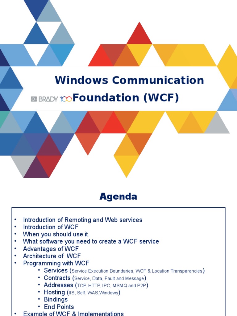 WCF Share & Learn | PDF | Windows Communication Foundation | Microsoft Visual Studio