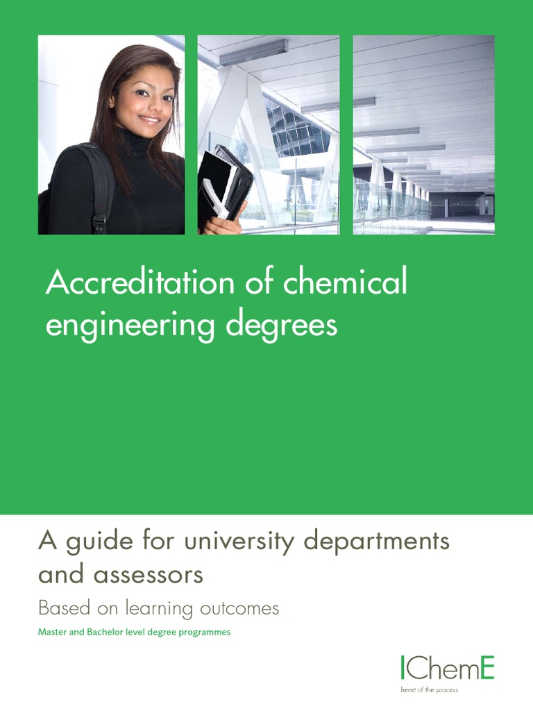 Accreditation Guide To Icheme | PDF | Academic Degree | Master's Degree