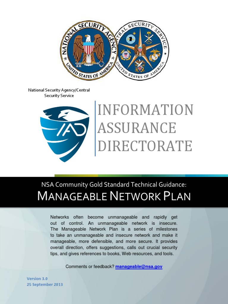Manageable Network Plan | PDF | Computer Security | Security