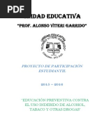 PROYECTO PLAN SUMAR_PUEBLO DOCENTE 2025 | PDF | La dependencia de sustancias | Drogas