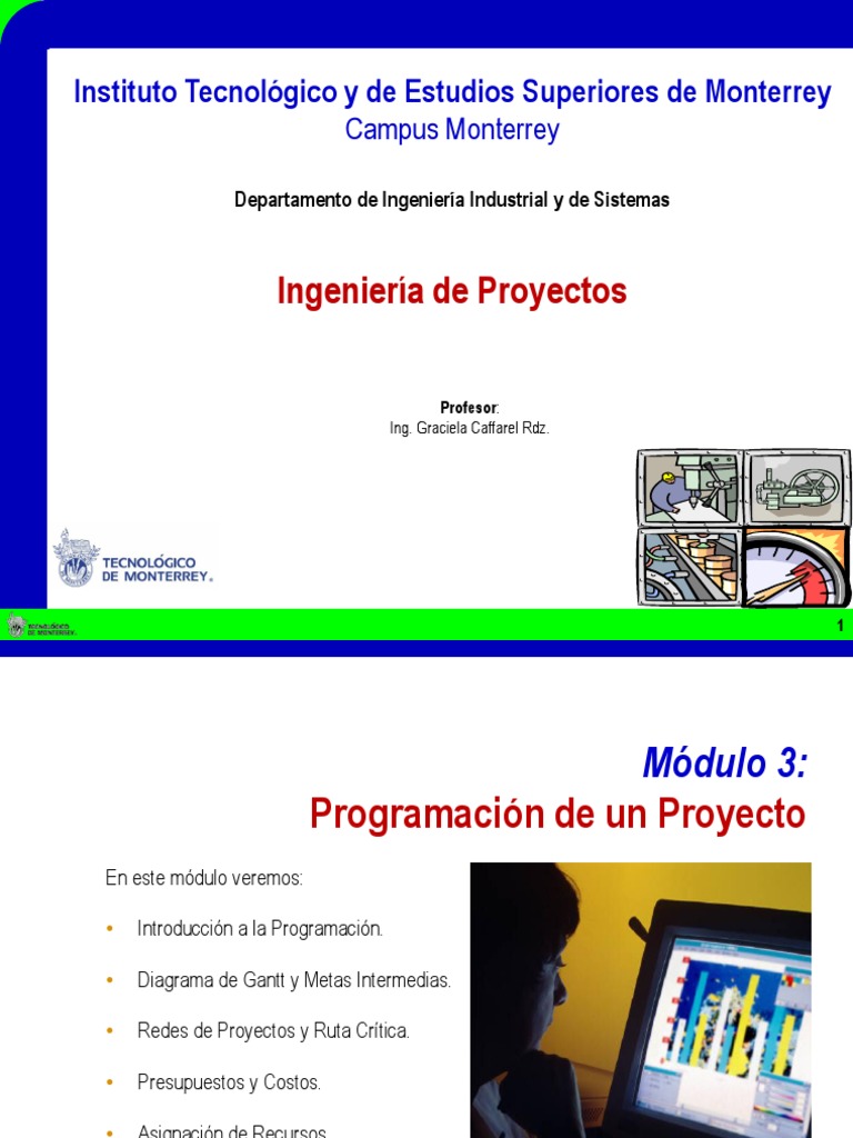 Programación de Un Proyecto | PDF | Programación de computadoras ...