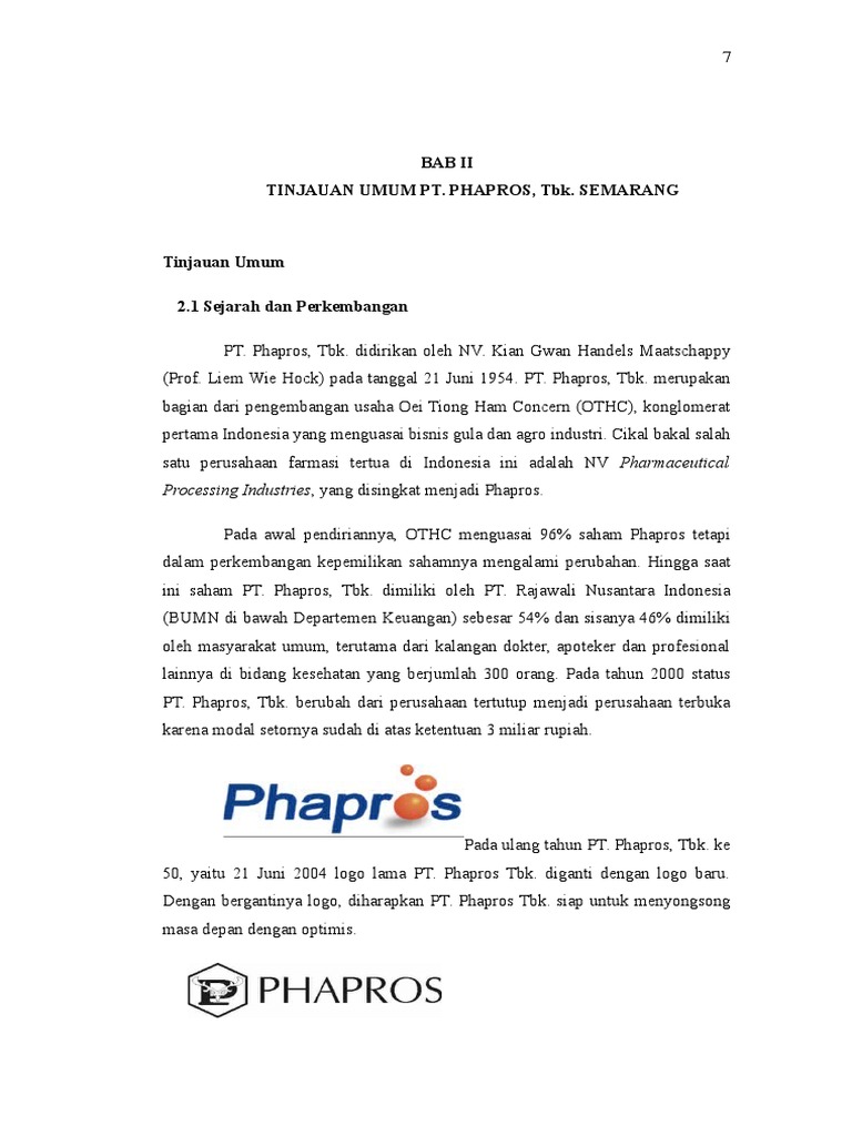 Laporan PKL Bab2 Polines | PDF
