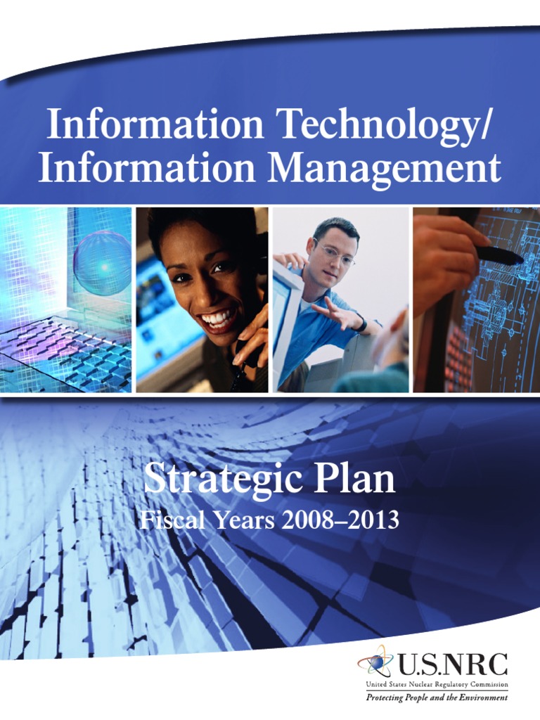 It Strategic Plan Pdf Nuclear Regulatory Commission Strategic