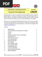 Fire Safety Access and Hardstanding Guidelines | PDF | Apartment ...