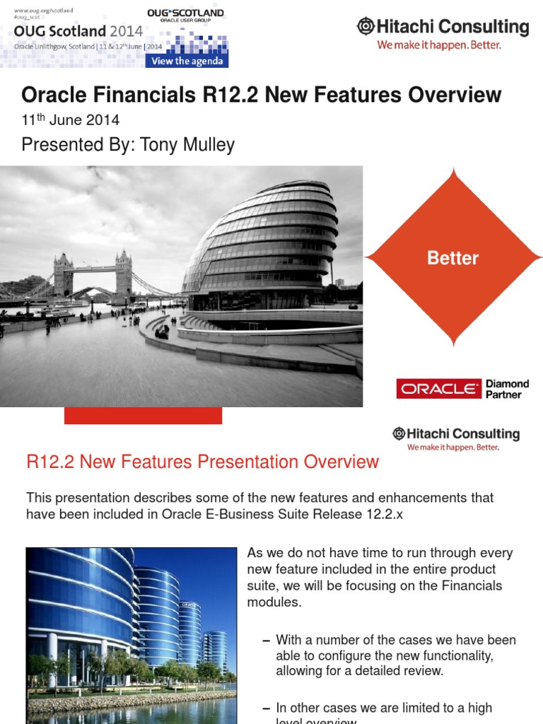 New Features of r12.2 PDF | Download Free PDF | Business
