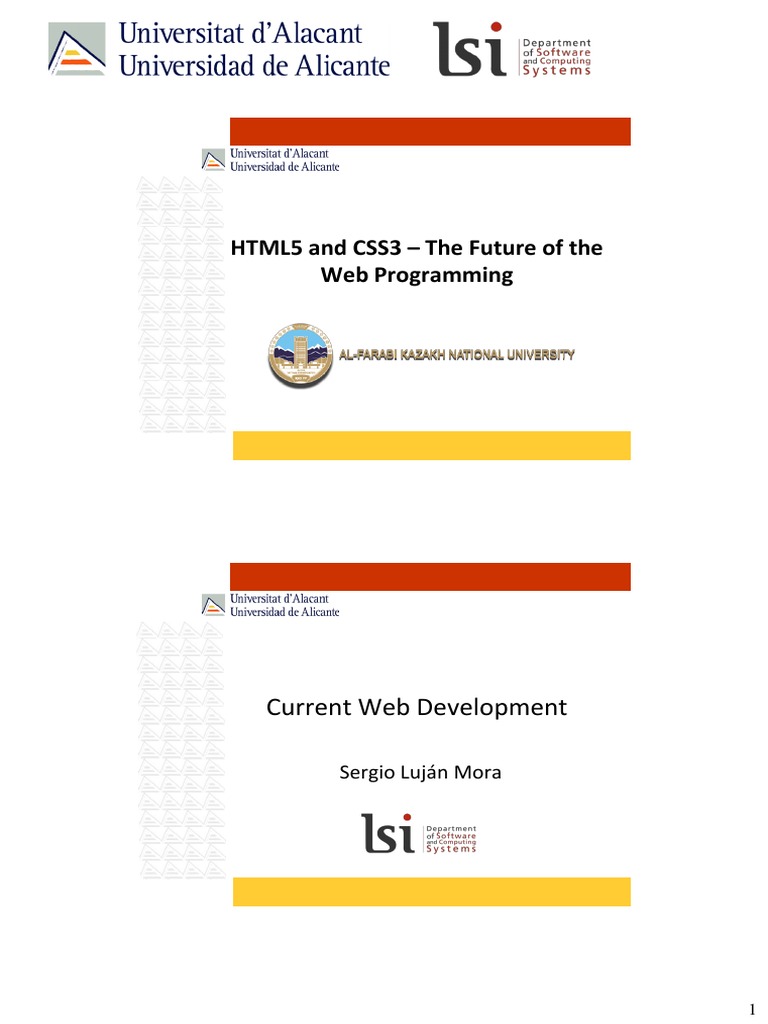 Desorrollo Web | PDF | Cascading Style Sheets | Html5