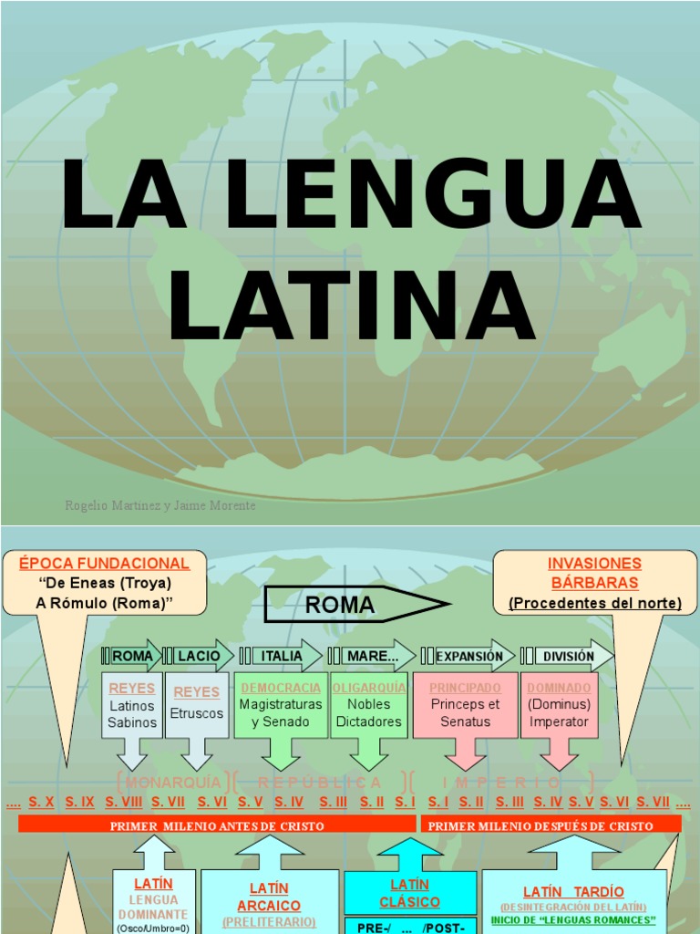 Evolucion Del Latin | PDF | latín | Lengua portuguesa