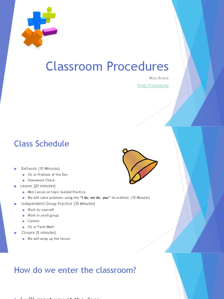 Classroom Procedures and Guidelines | PDF | Language Arts & Discipline ...