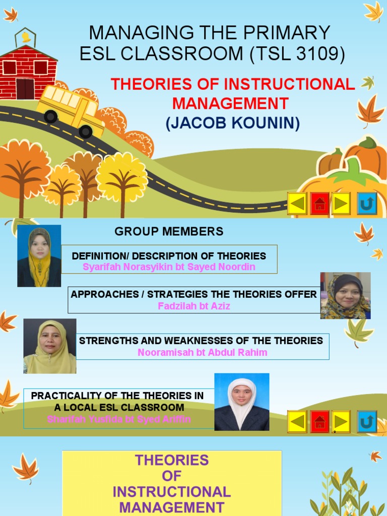 Instructional Management Presentation | PDF | Classroom Management ...