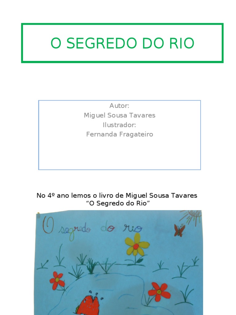 O Segredo Do Rio | PDF | Poesia