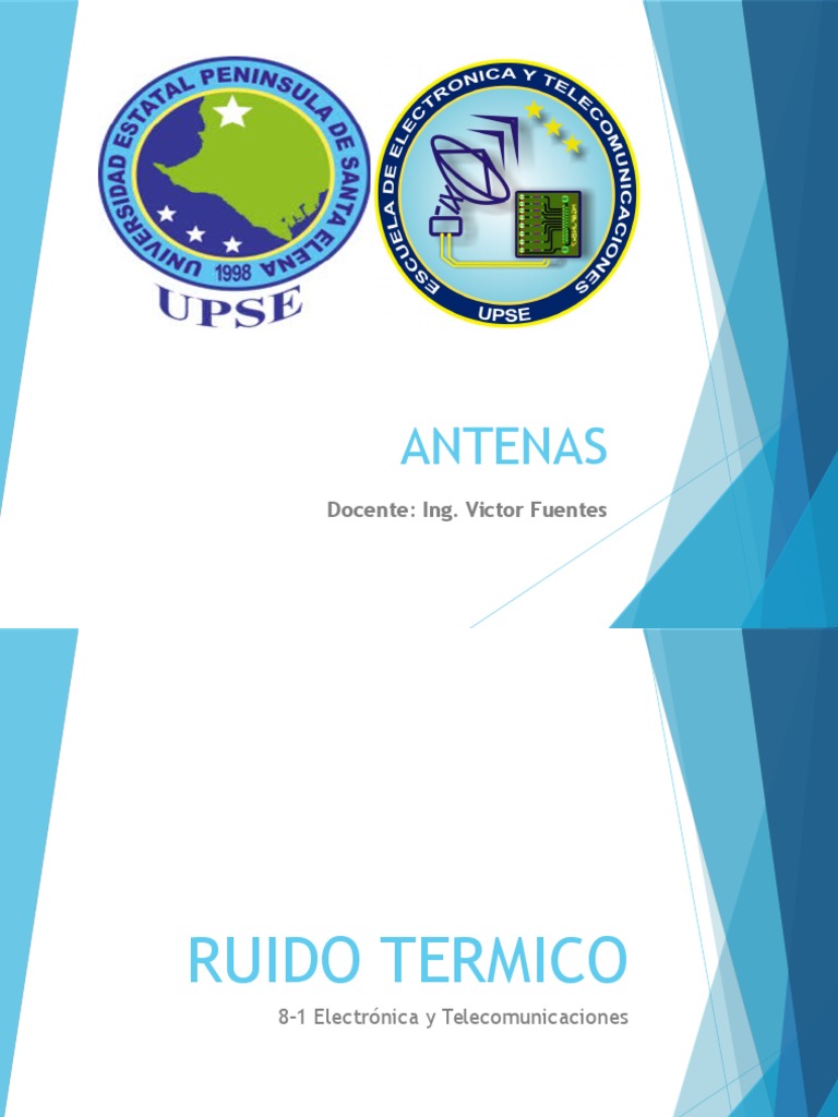 Ruido Termico | PDF | Decibel | Antena (Radio)
