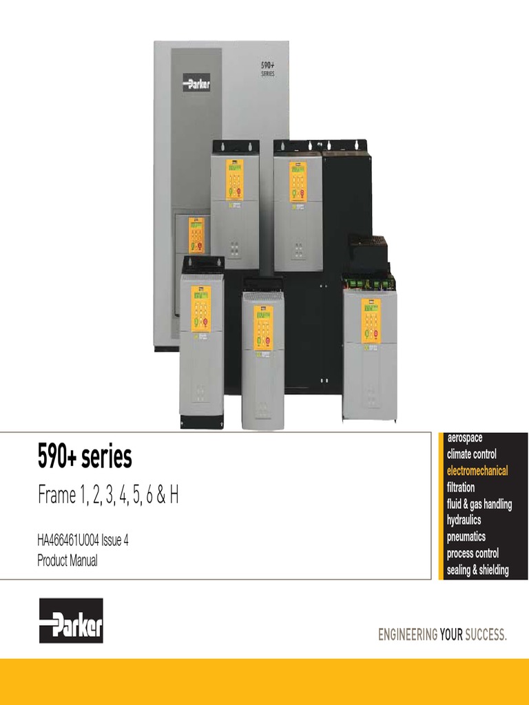 Parker 590 + integrator manual | Electrical Wiring | Screw