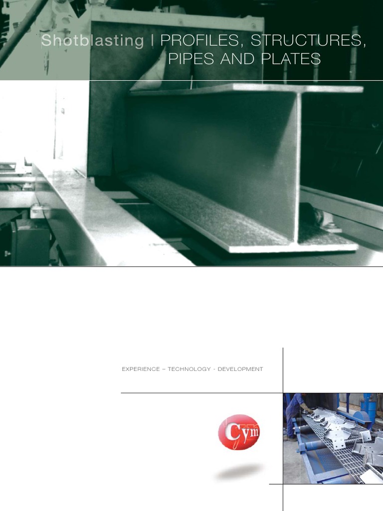 Shotblasting Profiles Structures Pipes Plates | PDF
