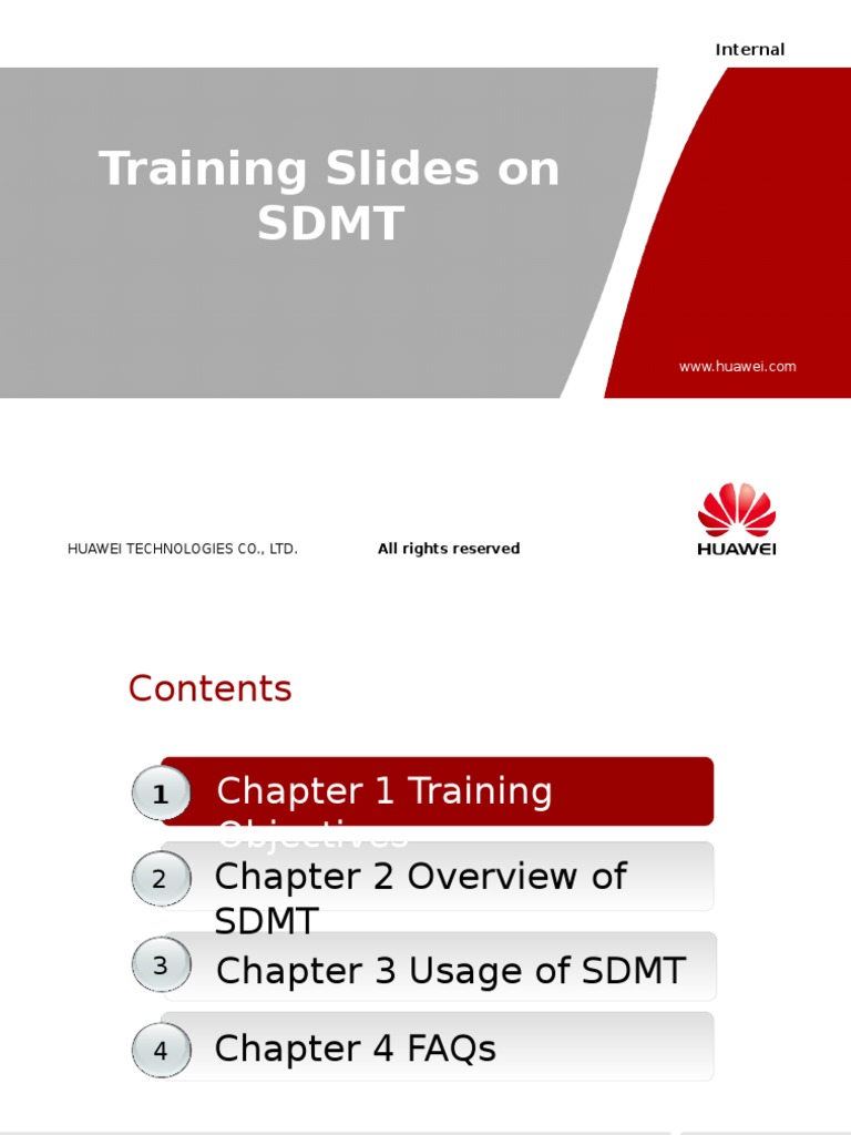 SDMT Training Overview and Usage Guide | PDF | Server (Computing ...