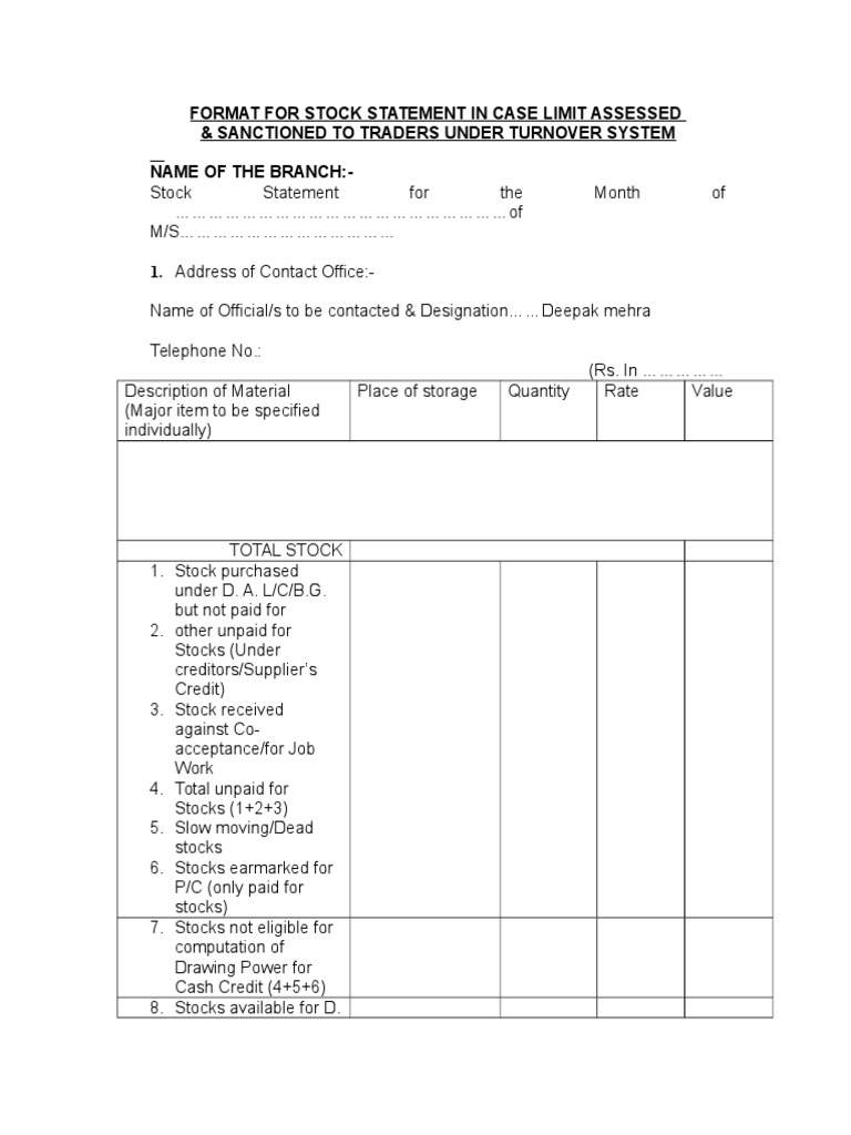 Stock Statement Trading | Stocks | Insurance