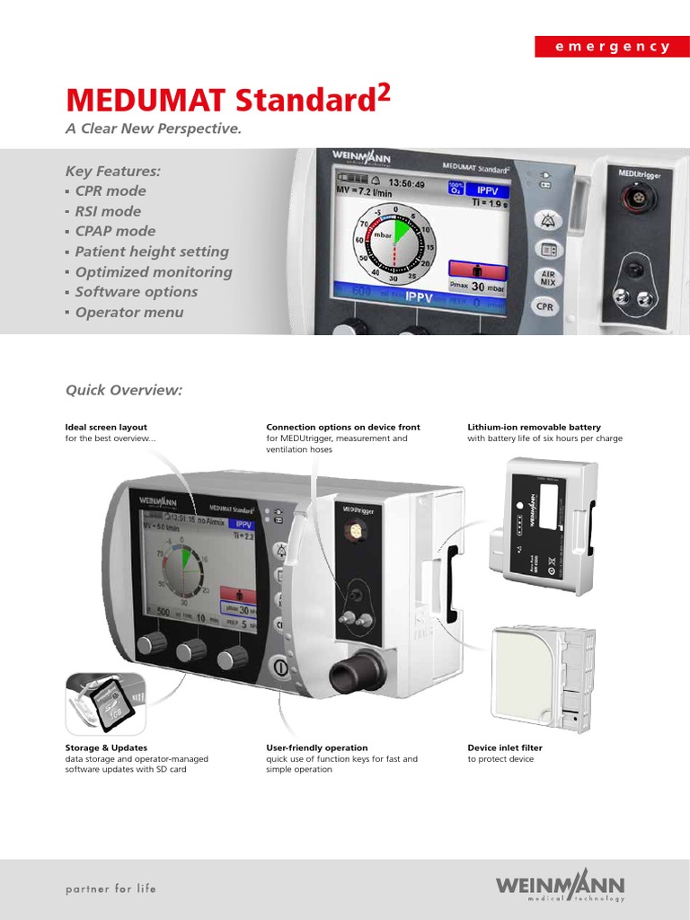 MEDUMAT_Standard_2_factsheet_13325_EN_08_2013 | Cardiopulmonary ...