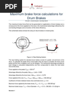 Brake Efficiency Calculation | PDF | Brake | Friction