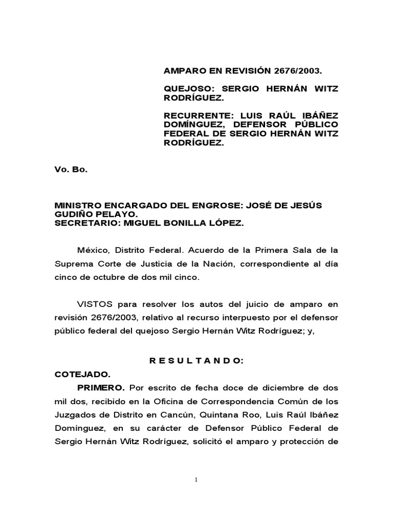 Caso Witz | PDF | Castigos | Moralidad