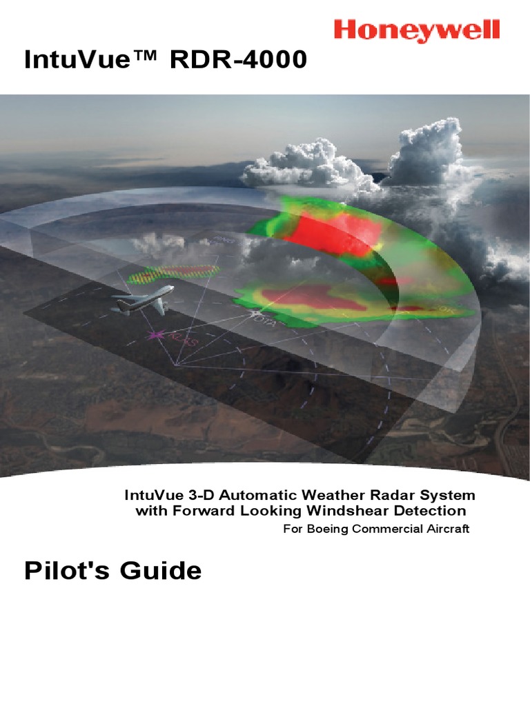 Honeywell RDR-4000 Weather Radar Pilot's Handbook | Radar | Hail