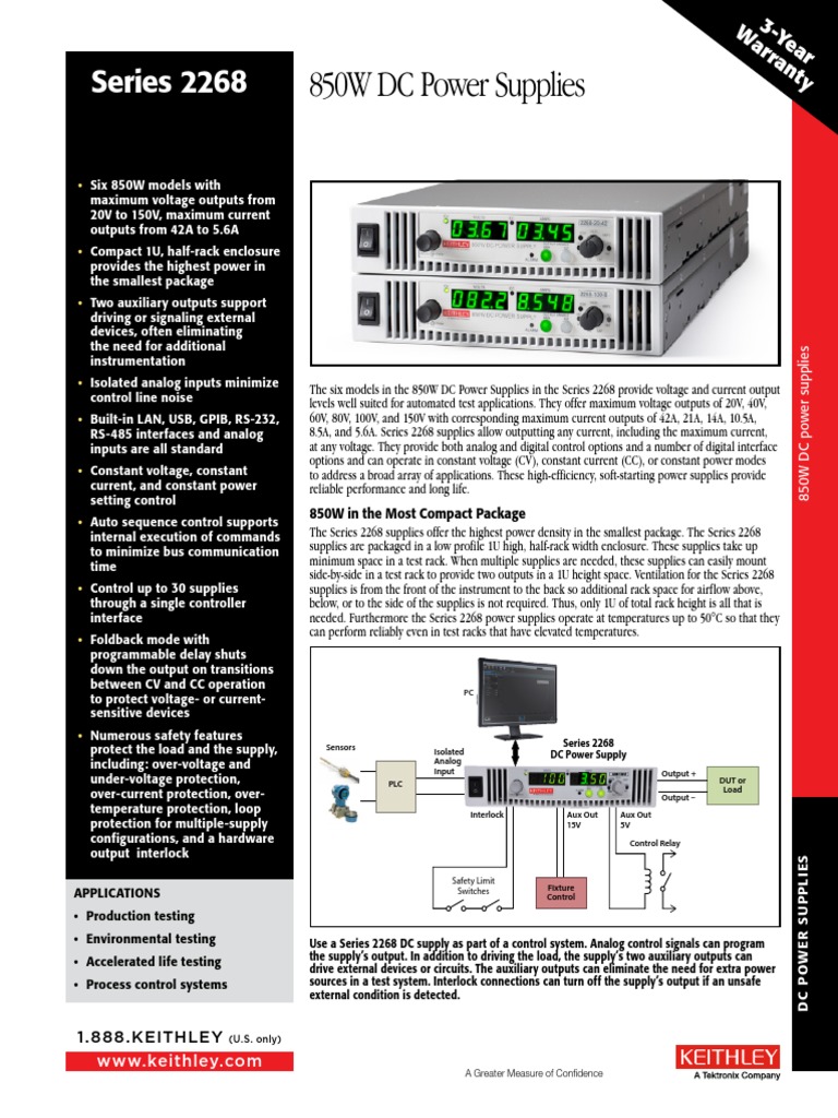 2268 DataSheet | PDF | Power Supply | Electrical Connector