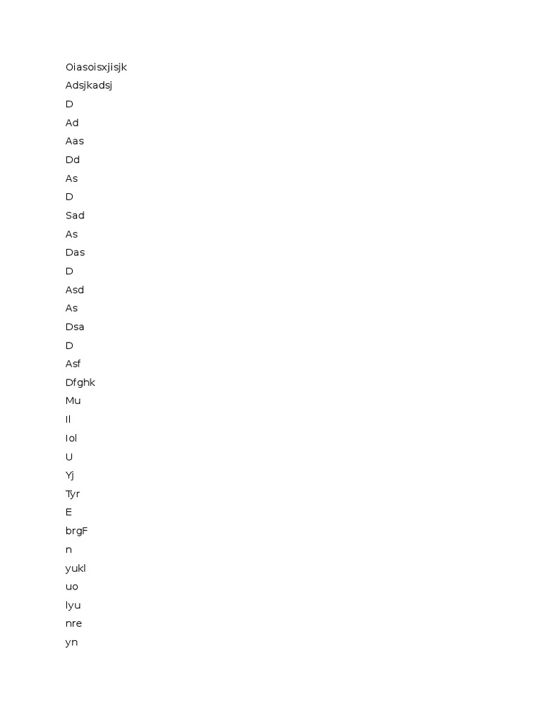 Oiasoisxjisjk Adsjkadsj D Ad Aas DD As D Sad As Das D Asd As Dsa D Asf ...