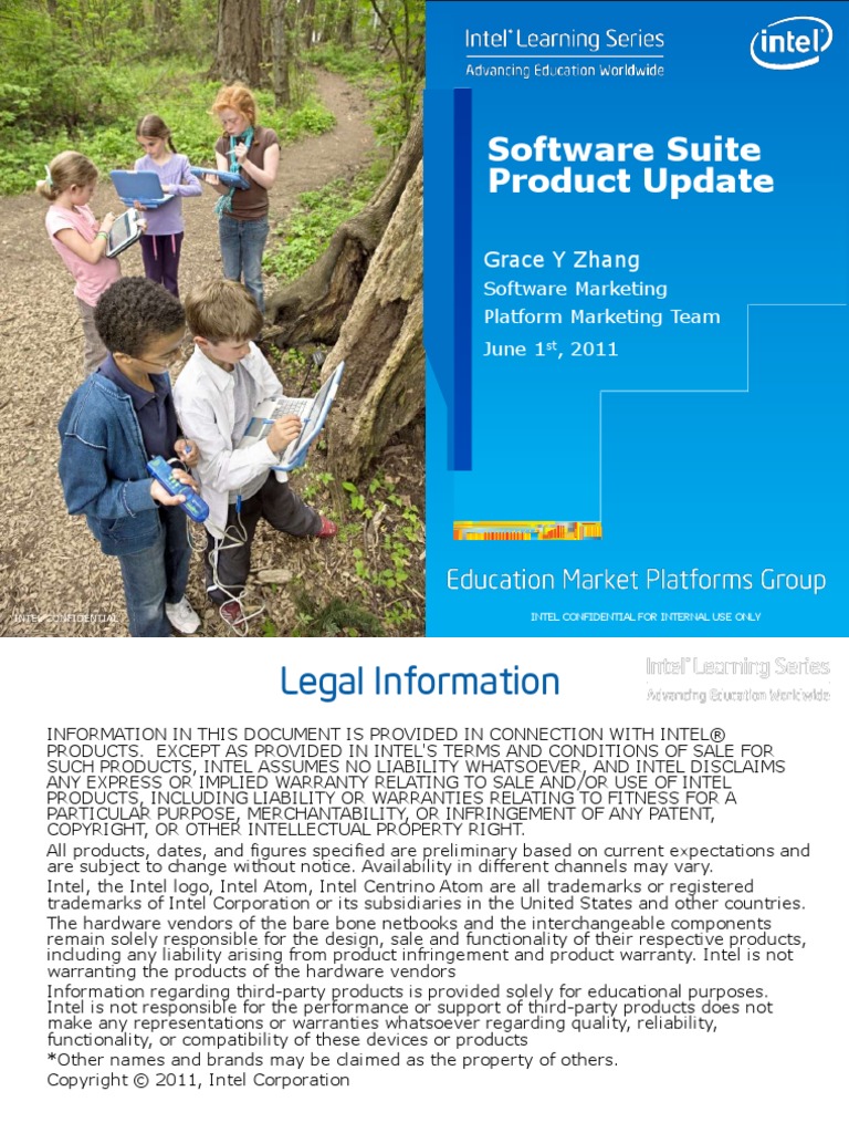 06 - Intel Learning Series Software Suite Update Jun'11 | PDF ...