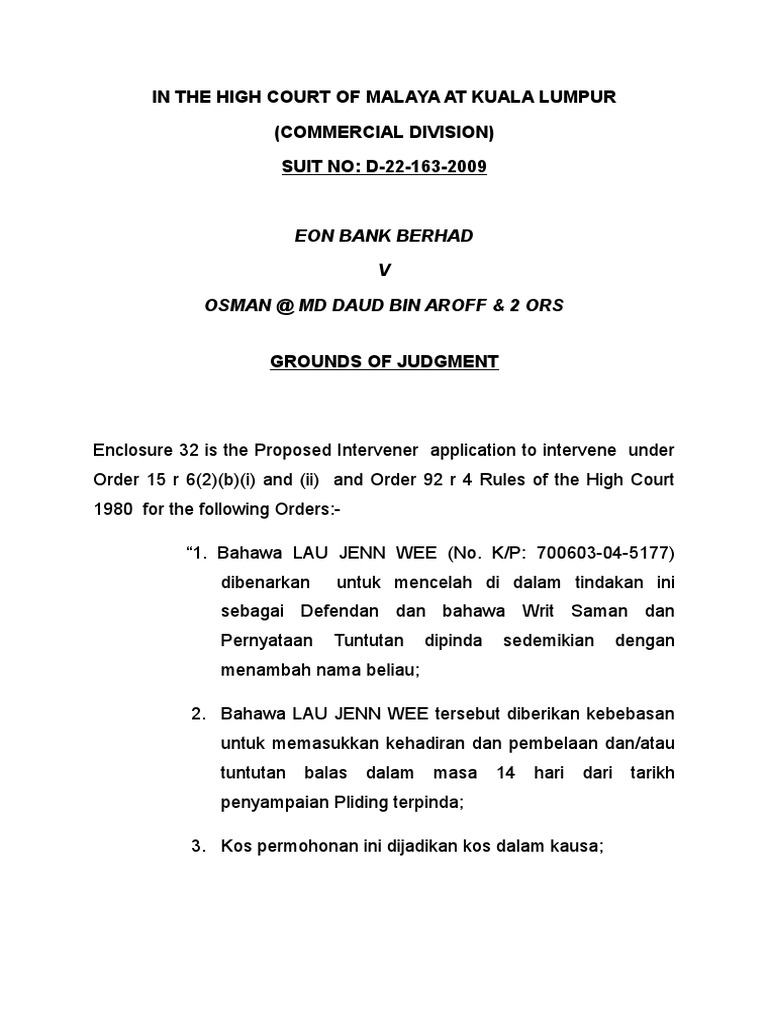 Contoh Dokumen Perjanjian | PDF | Lawsuit | Judgment (Law)
