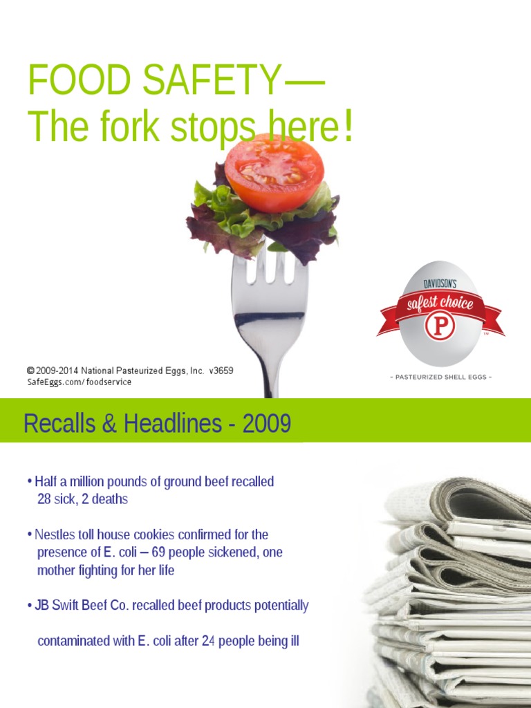 Food Safety Inservice Presentation | PDF | Foodborne Illness ...