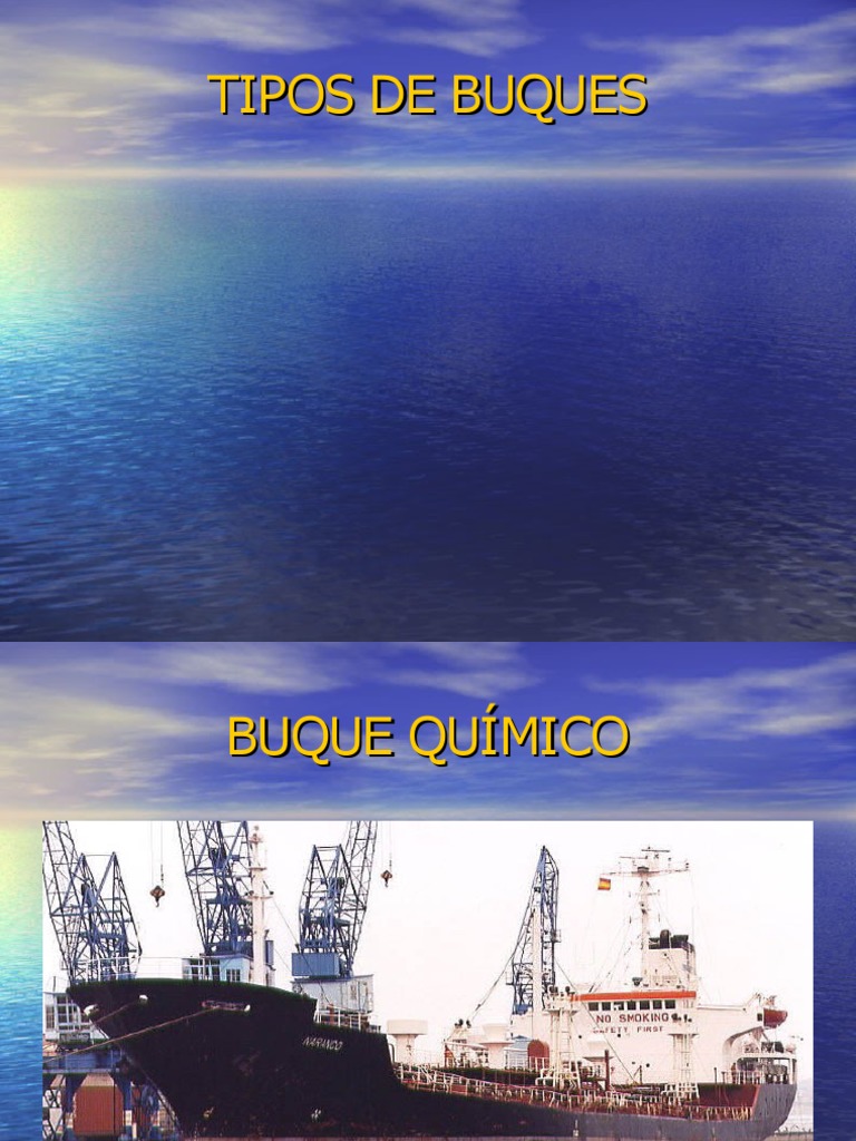 Tipos de Buques | PDF