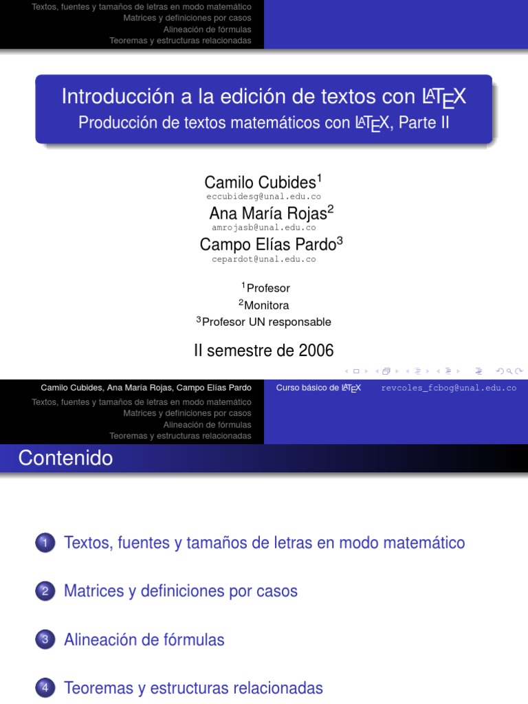 Matrices en Latex | PDF