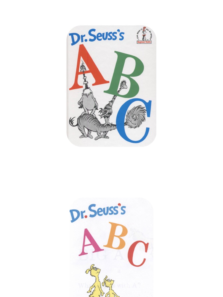 Dr. Seuss's ABC: Fun with Letters | PDF