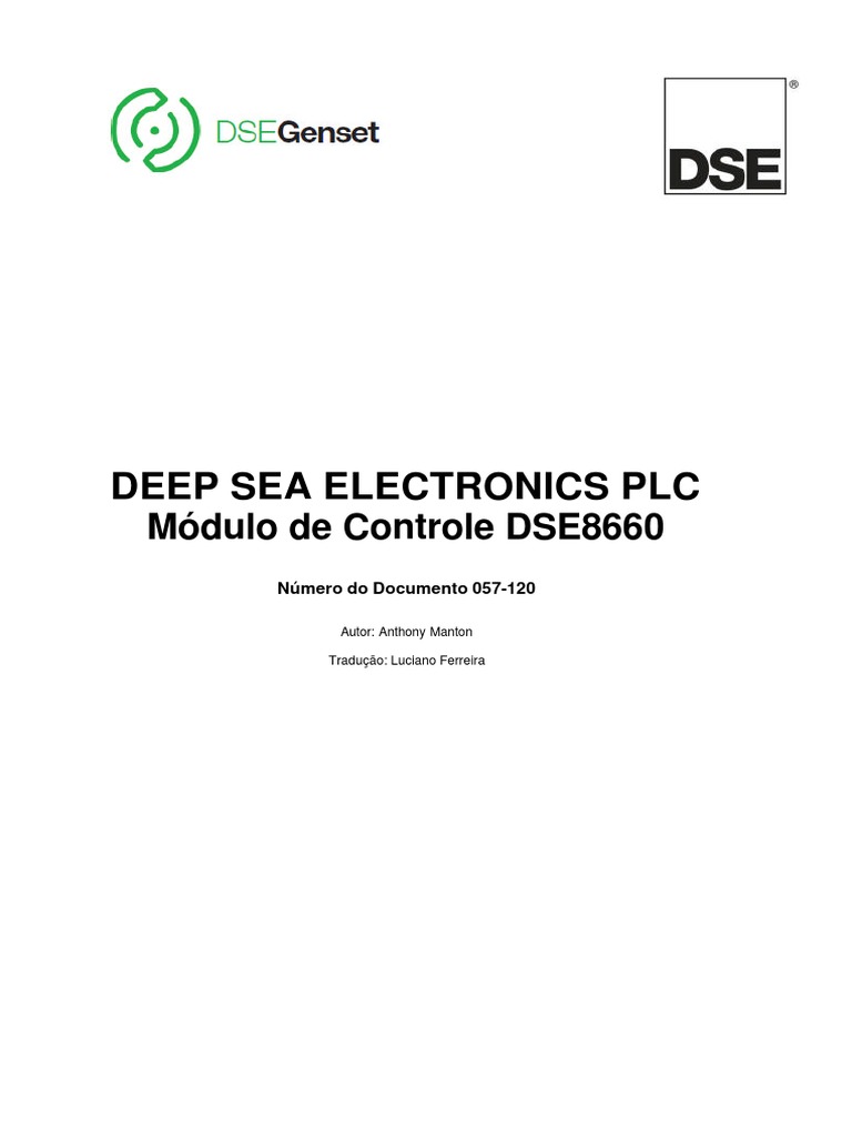 DSE8660 Operators Manual | PDF | Rede de computadores | Internet