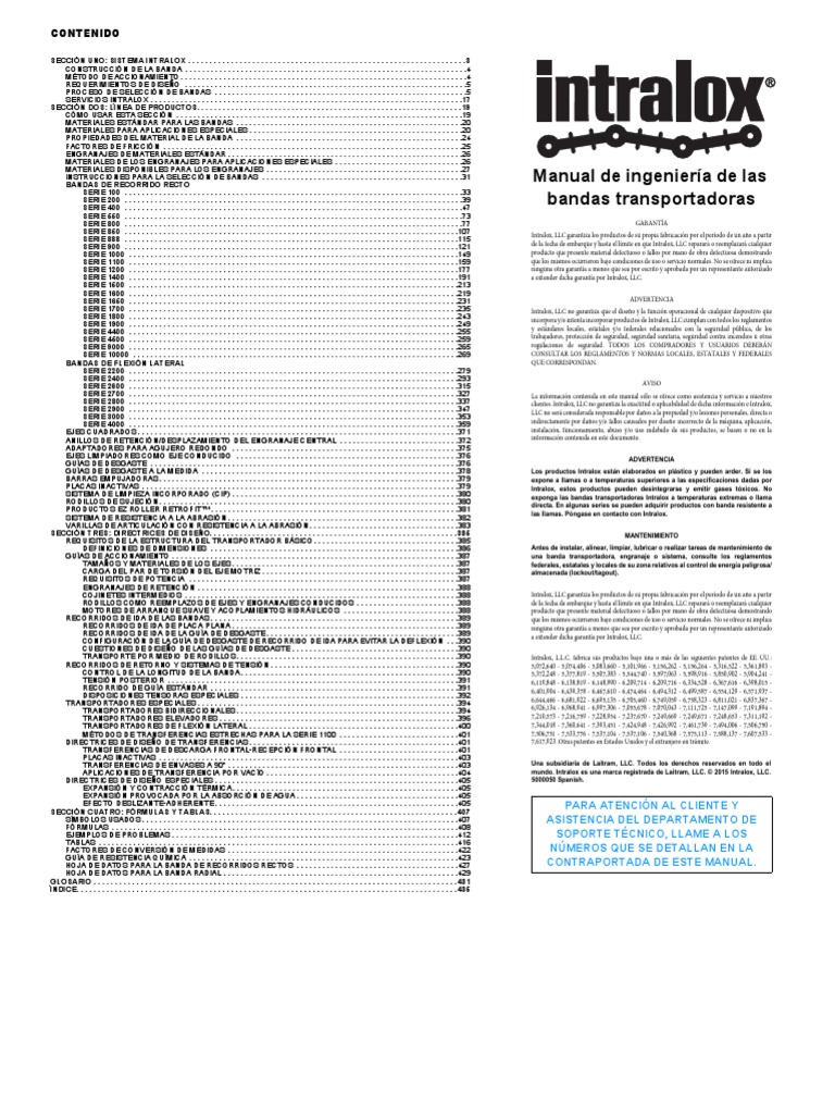 INTRALOX 2015 EngineeringManual Spanish | PDF | El plastico | Engranaje