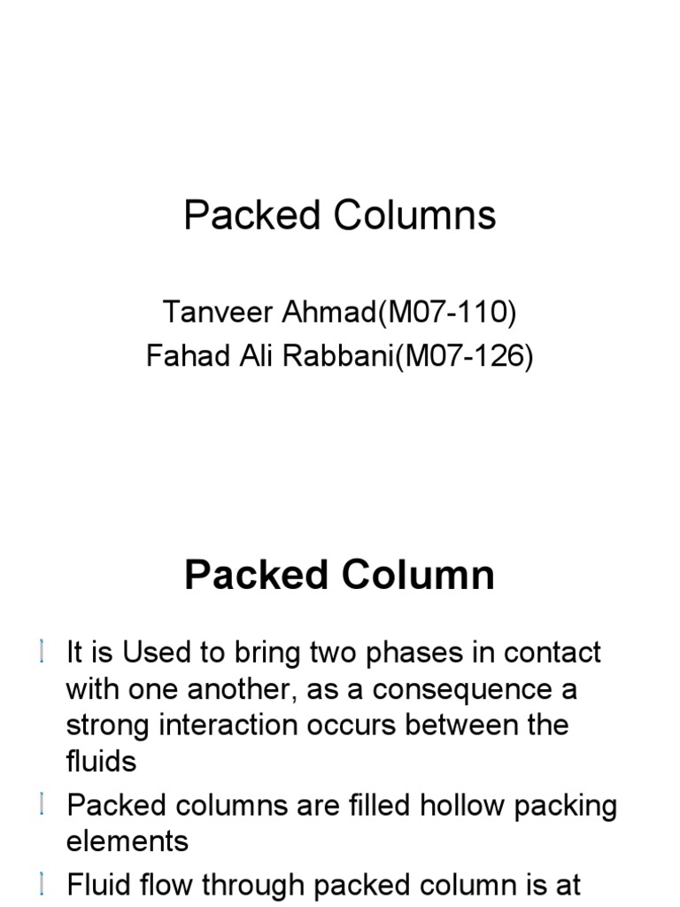 Packed Columns 110-126 | PDF | Solid | Liquids