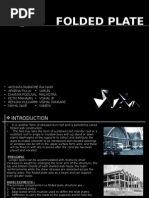 Folded Plate Structure | PDF | Framing (Construction) | Truss