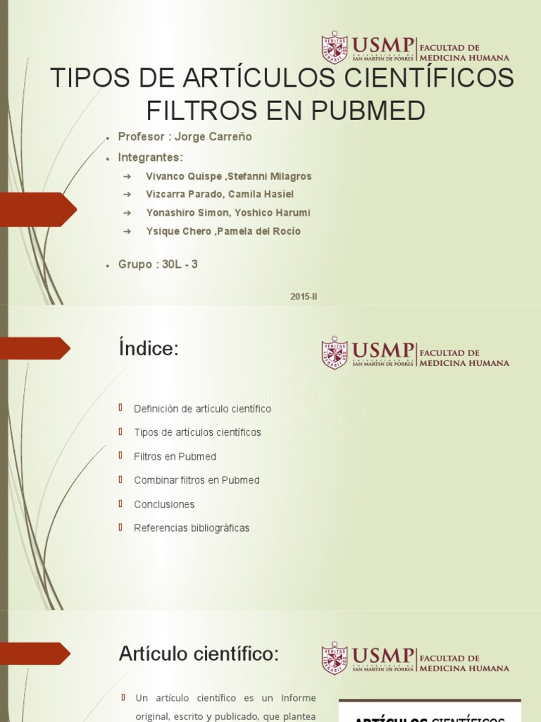 Tipos de Artículos Científicos y Filtros en Pubmed | Ensayo clínico ... Tipos de Artículos Científicos y Filtros en Pubmed | Ensayo clínico ...