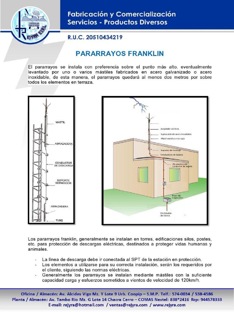 Manual Pararrayos | PDF