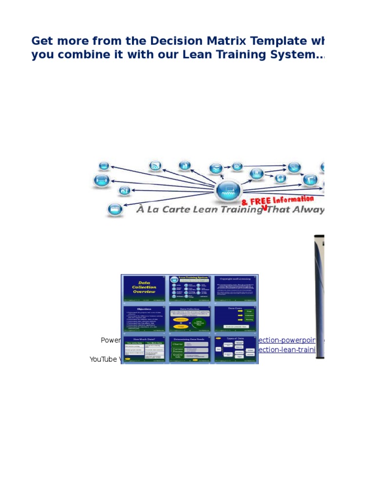 Decision Matrix Template | PDF | Matrix (Mathematics) | Teaching ...
