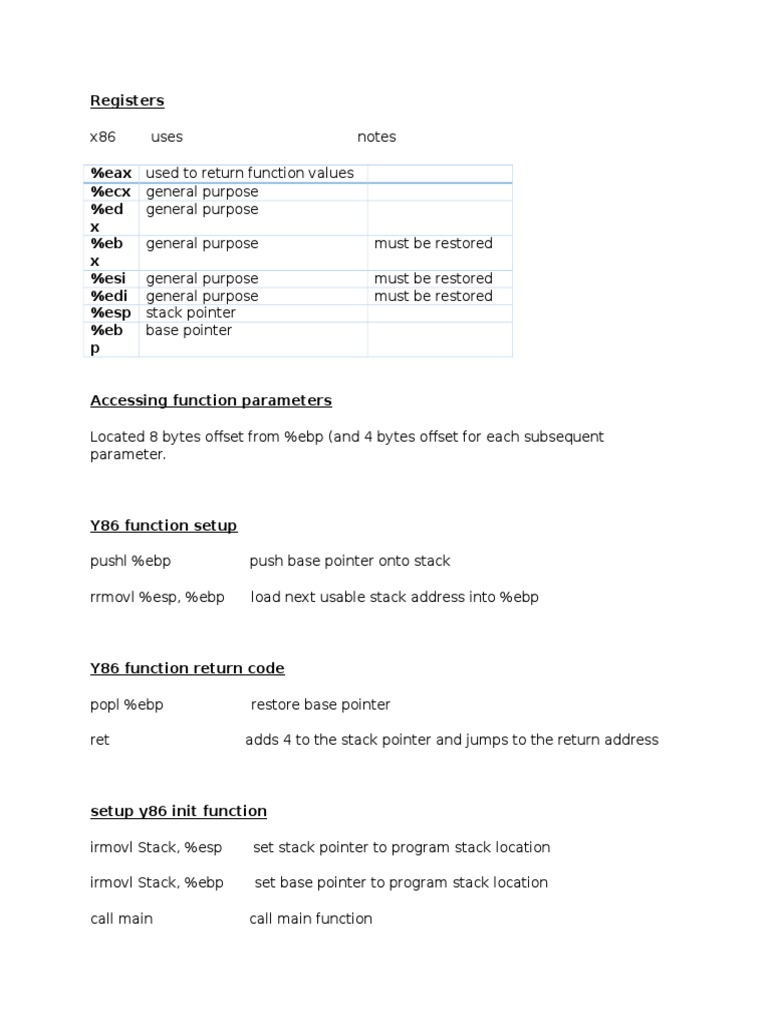 CSE 2421 Study Sheet | PDF | Computers